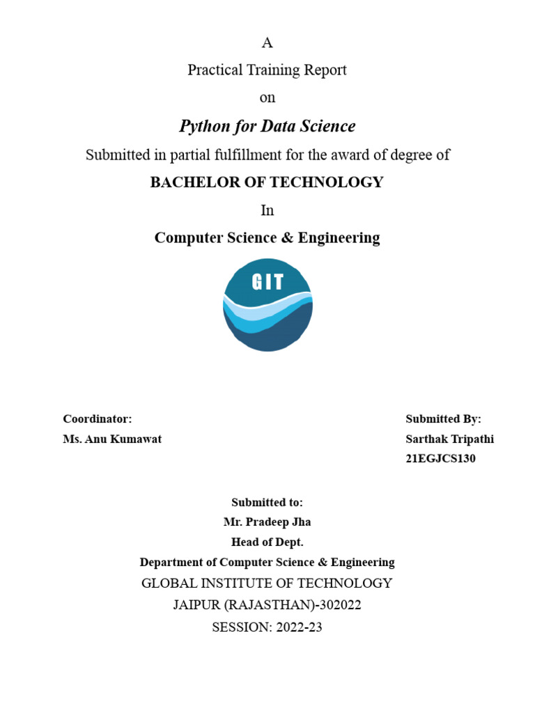 Python Report Pdf Parameter Computer Programming Anonymous Function
