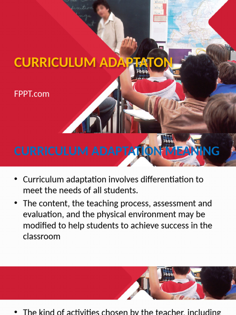 Curriculum Adaptation for Diverse Learners | PDF | Curriculum ...