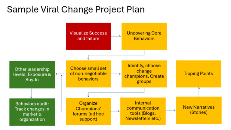 Sample Viral Change Project Plan | PDF | Career & Growth