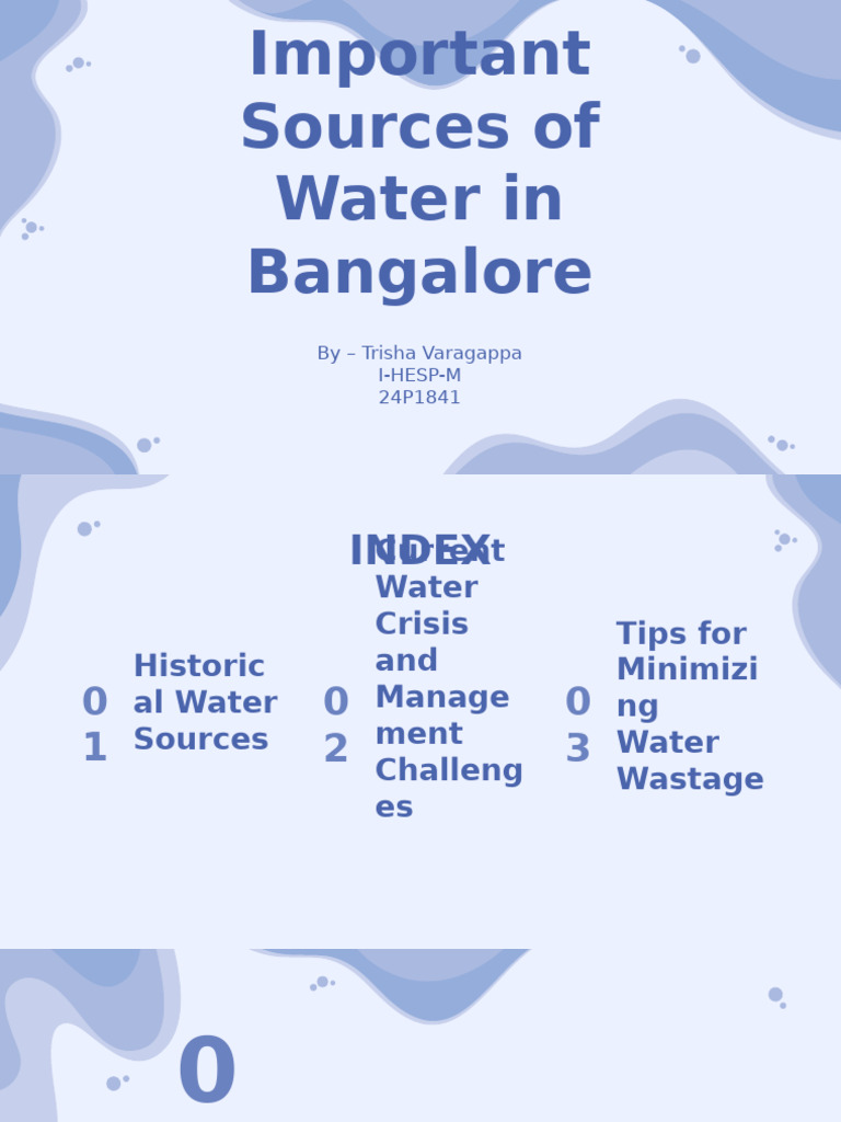 Simple Water Waves MK Campaign by Slidesgo | PDF | Water Scarcity | Water