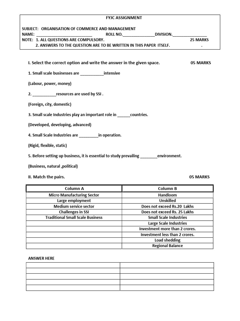 fyjc assignment 22 | PDF | Economies