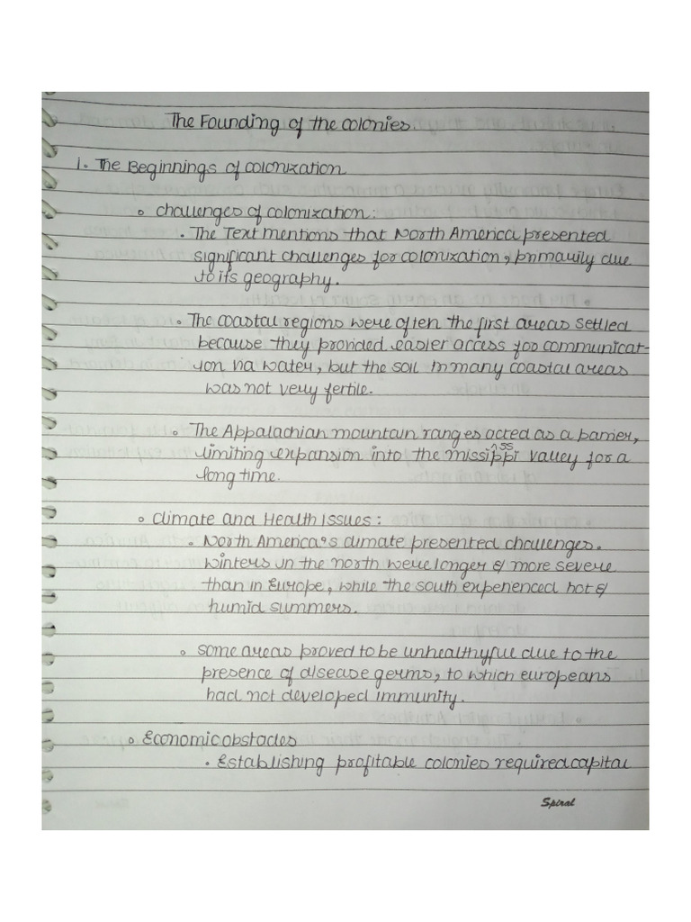 The founding colonies | PDF