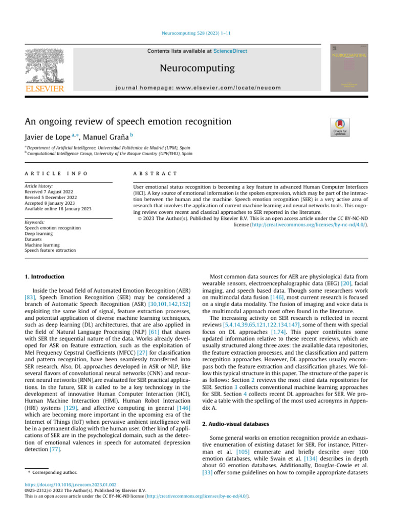 Neurocomputing: Javier de Lope, Manuel Graña | PDF | Support Vector Machine | Machine Learning