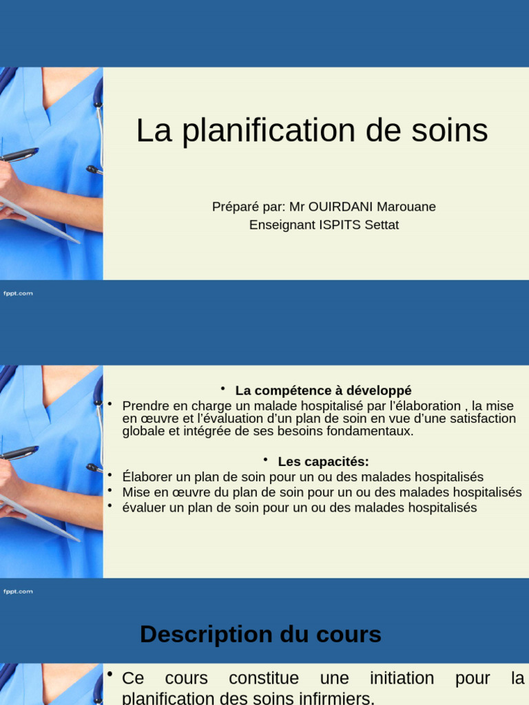 Cours Planification de Soins | PDF | Allaitement | Sciences de la santé