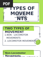 The Basic Natural Movements - Locomotor and Non Locomotor | PDF | Self ...