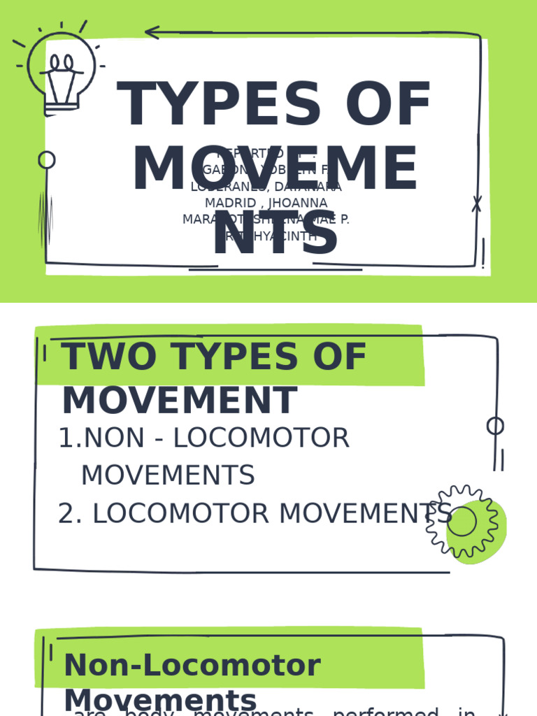Types of Movements in P.E Power Point Presentation | PDF