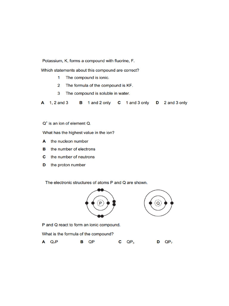 CH3 Chemical Bonding WS 23 | PDF