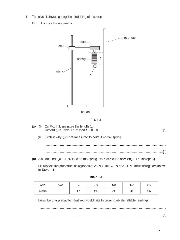 Paper 6 Physics Practice | PDF