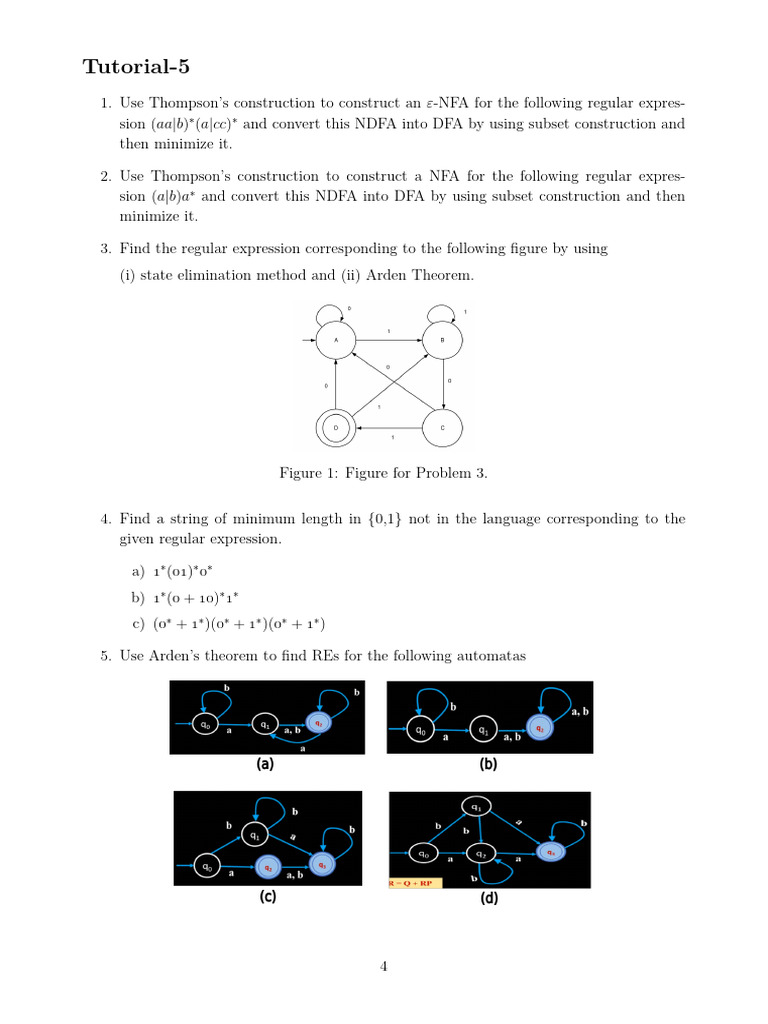 004 ULC703 Tutorial 5 | PDF