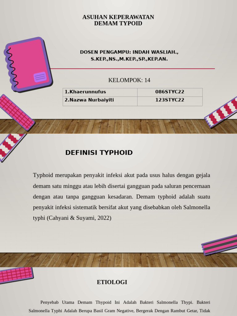 Panduan Asuhan Keperawatan Typhoid | PDF | Kesehatan Holistik