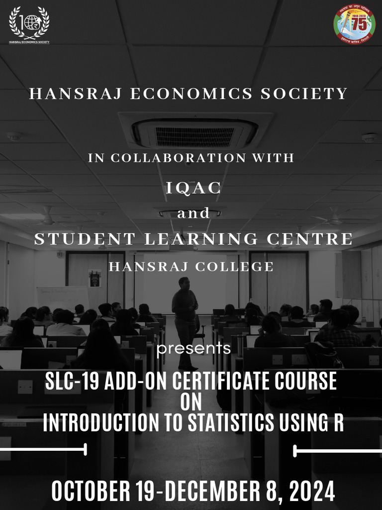 Add on Course_ECOSOC_Brochure | PDF | Statistics | Scientific Method