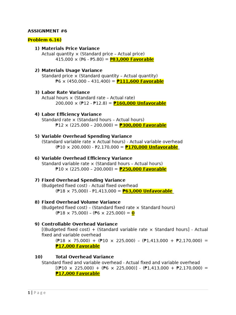 assignment 6 SCM | PDF | Variance | Business Economics