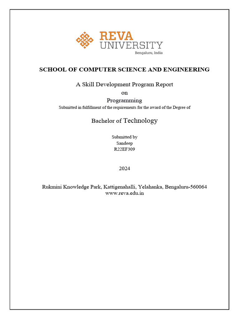 SDP Report | PDF | Data Science | Data