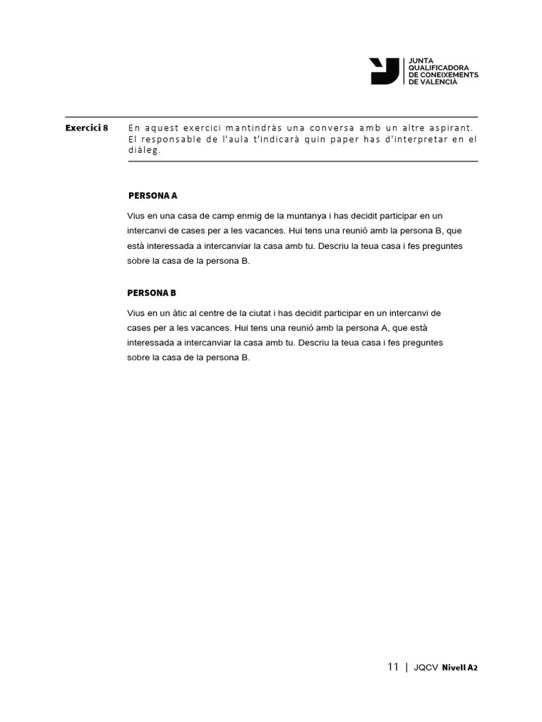A2 - 2017-23 JQCV EX 08 Dialeg | PDF