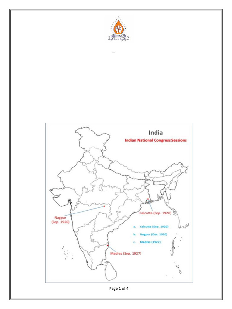Indian Nationalism and Geography Maps | PDF | Travel