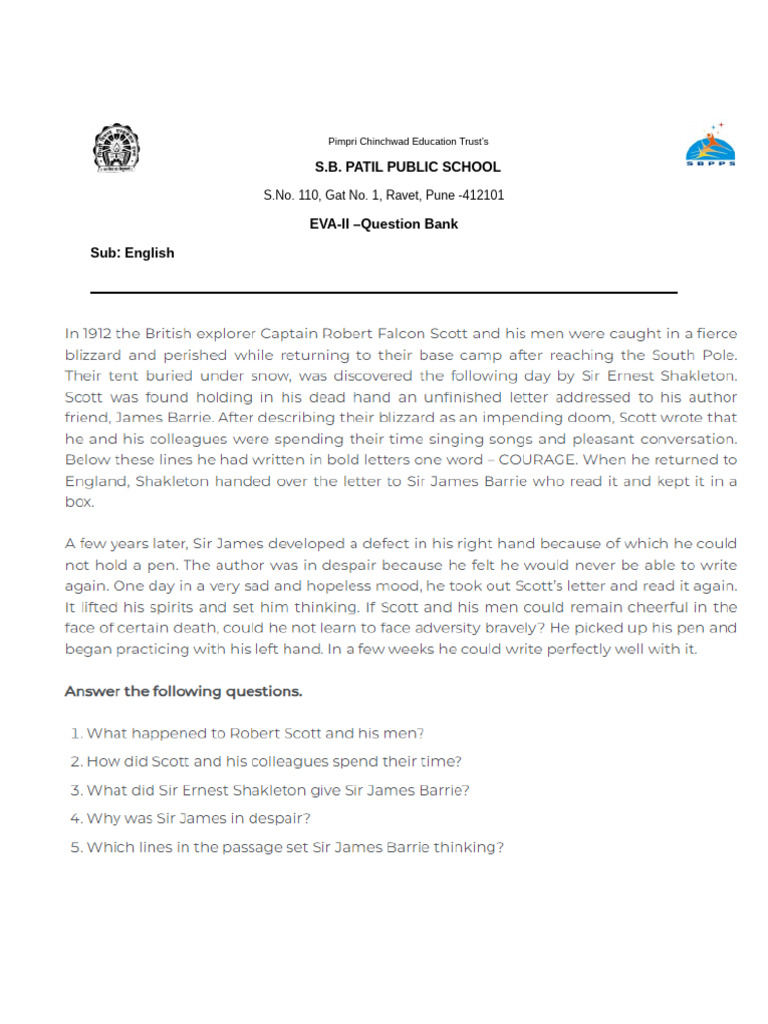 881 Rwyh0f5aba Grade7QuestionBankEva-2 | PDF | Travel