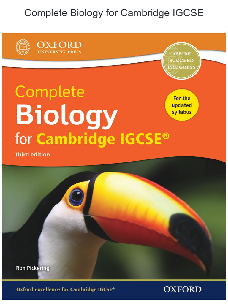 Complete Biology for Cambridge IGCSE | PDF