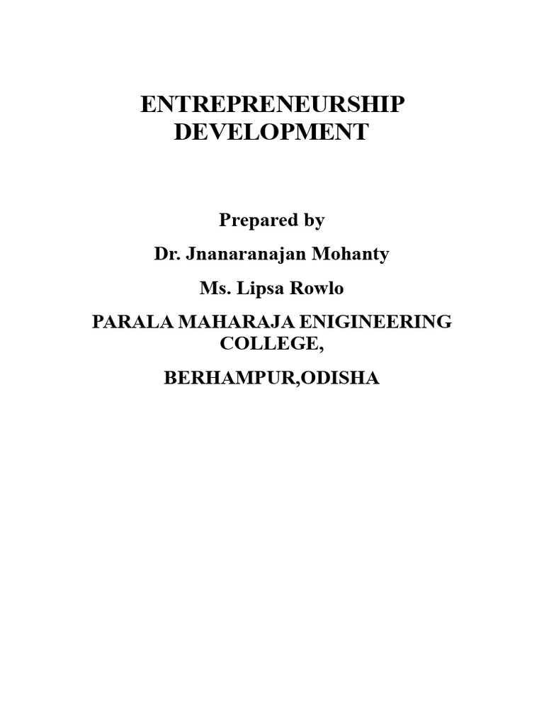 Entrepreneurship Quiz Guide | PDF | Entrepreneurship | Private Sector
