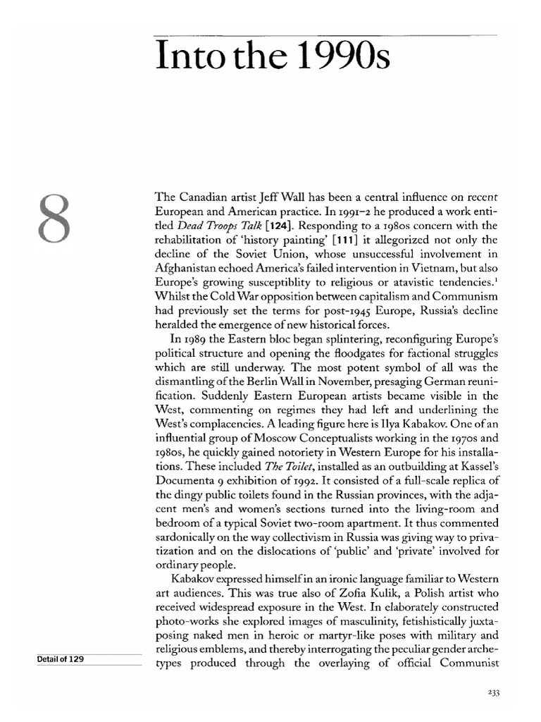Art Evolution in the 1990s | PDF