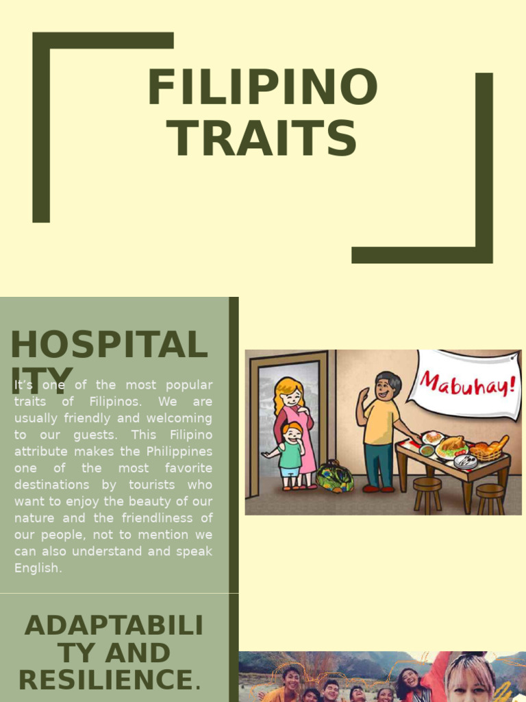 Filipino Traits | PDF | Philippines