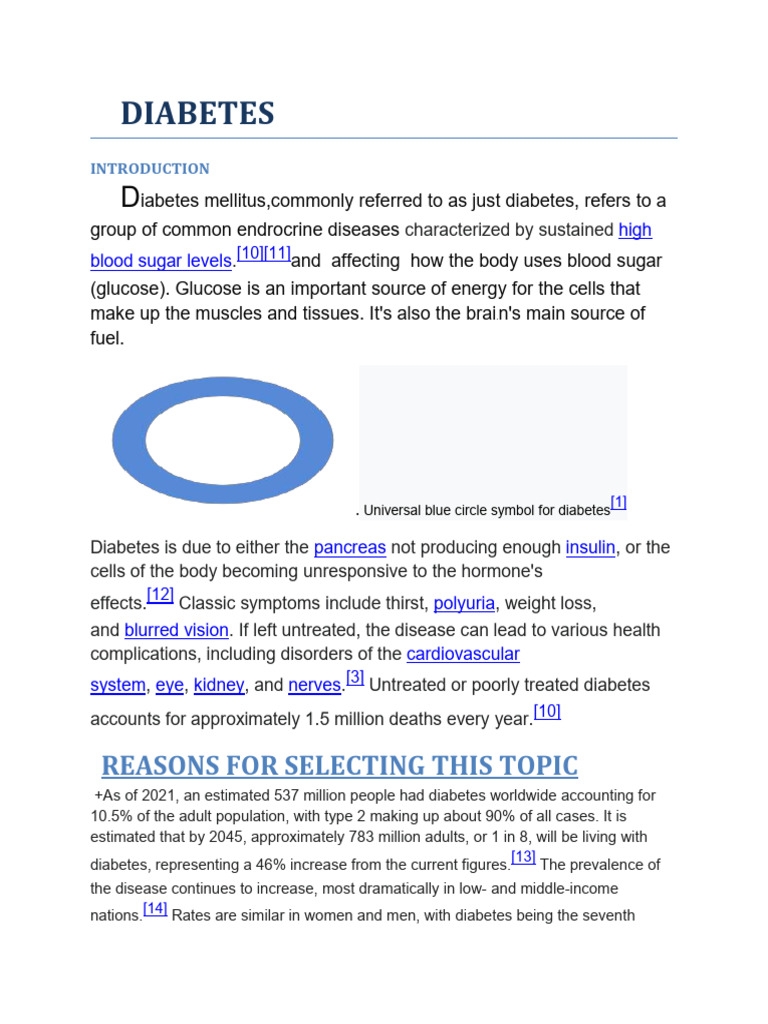 Understanding Diabetes: Types and Causes | PDF | Diabetes | Gestational ...