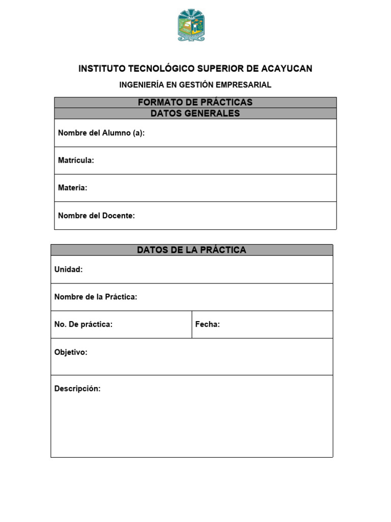 Formato de Practica HABILIDADES | PDF
