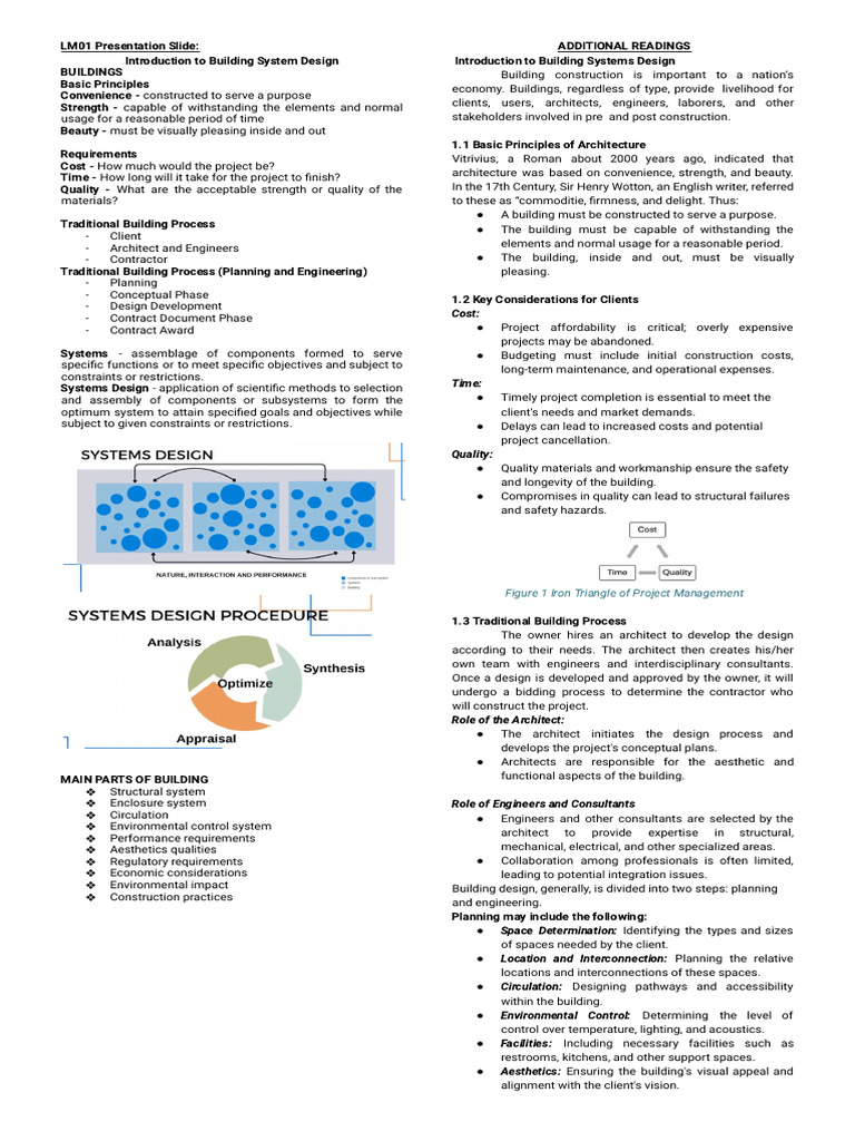 BSD Reviewer PPT Google Docs | PDF | Building Engineering | Civil Engineering