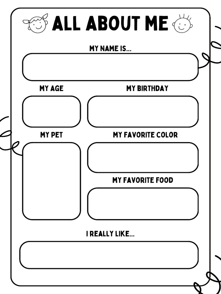 All About Me | PDF