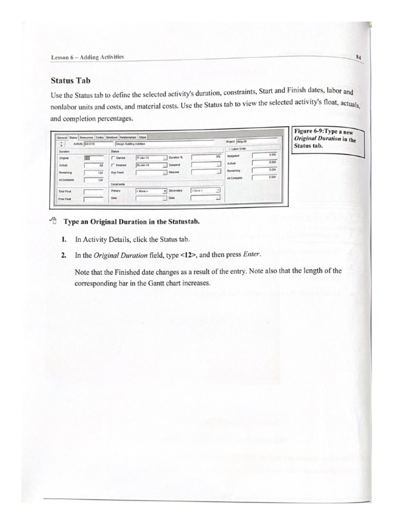 Lesson 6 - Adding Activities | PDF