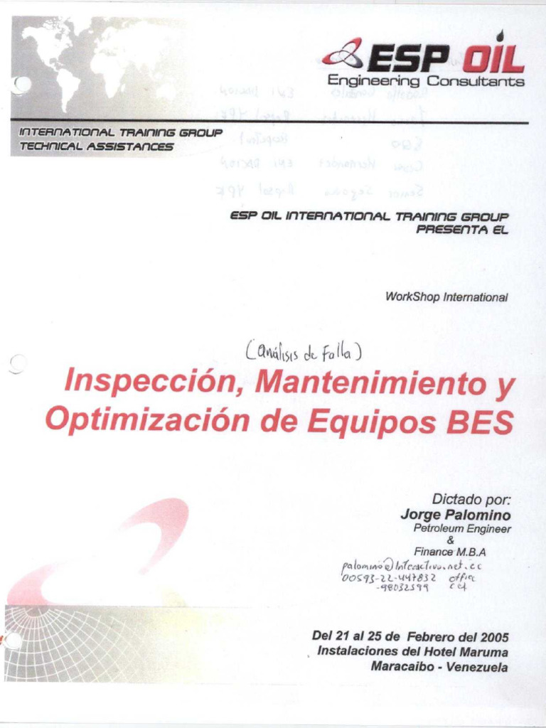 Curso Bes Esp Oil | PDF
