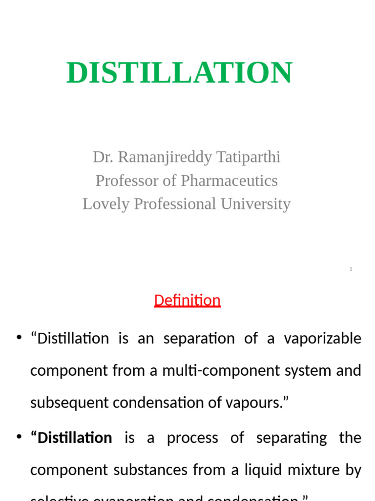 Distillation Techniques Explained | PDF | Distillation | Vapor
