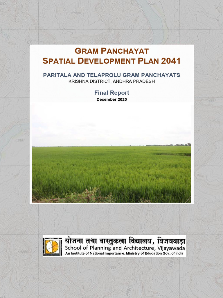 Paritala Village Development Plan | PDF