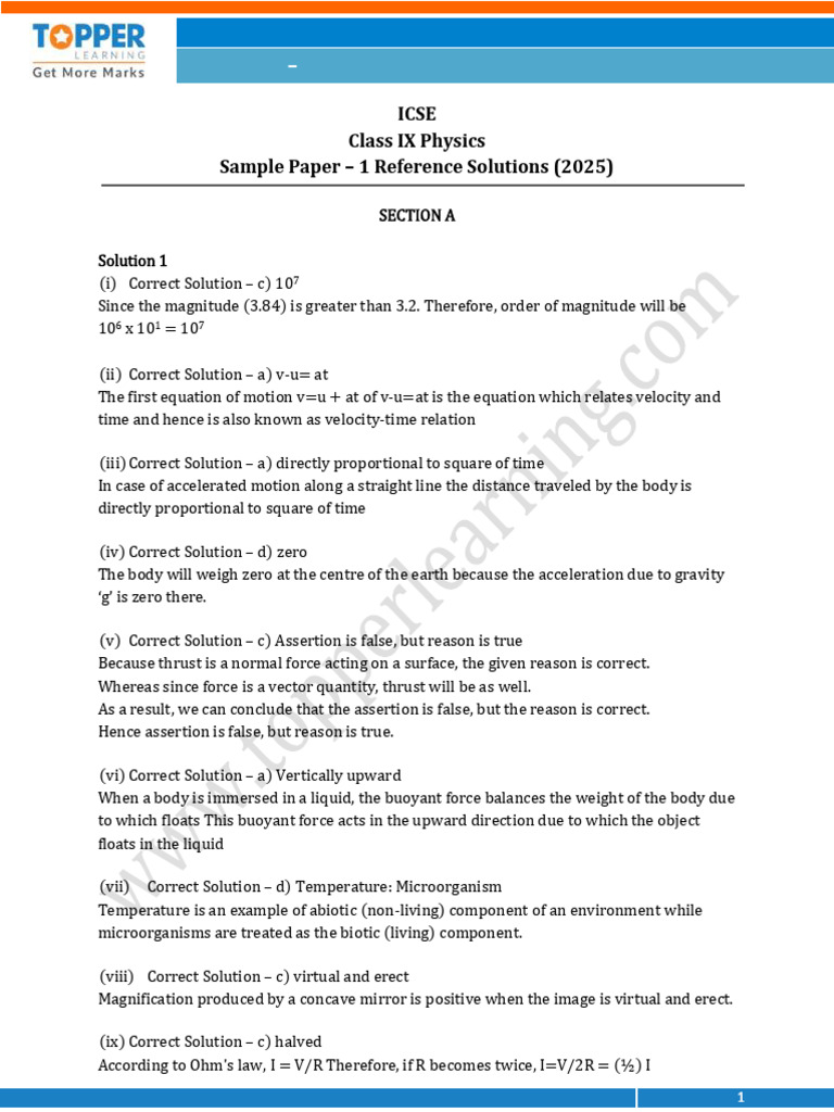 Physics Solution Pdf Force Weight