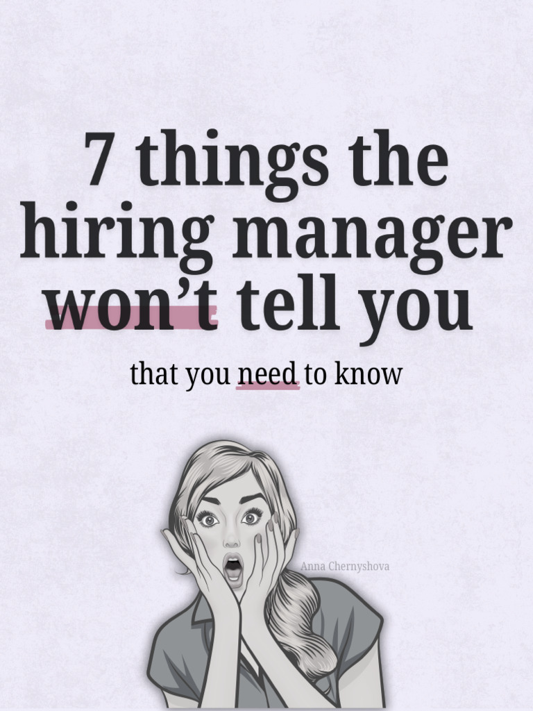 Key Insights for Job Interviews | PDF | Career & Growth | Self-Improvement