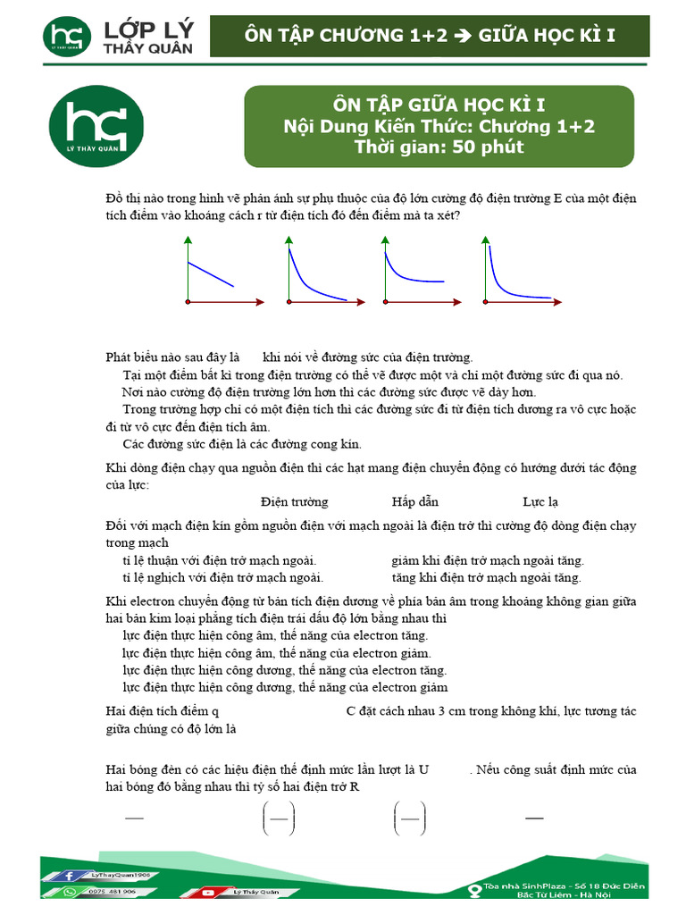 Đề Ôn Tập Ghk1 - Số 02 | PDF