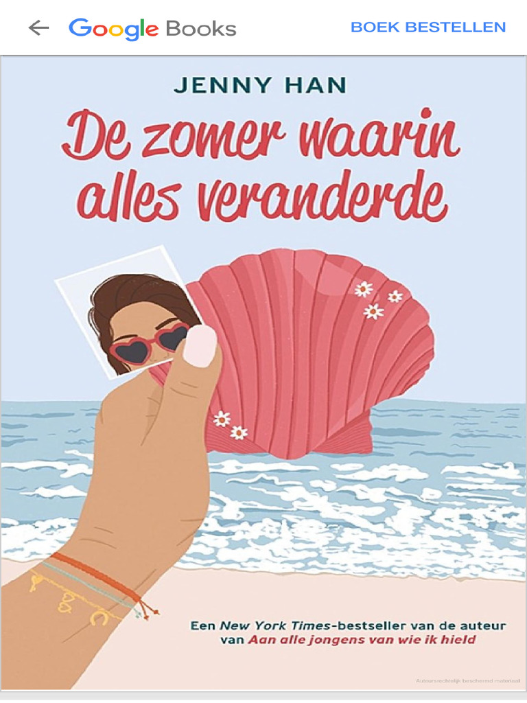 De Zomer Waarin Alles Veranderde (The Summer I Turned Pretty) - Jenny Han - Google Boeken | PDF