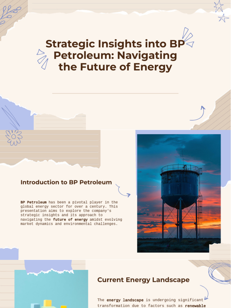BP Petroleum's Strategic Energy Insights | PDF