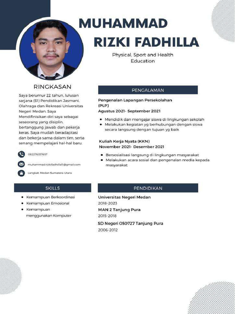 CV Rizki | PDF