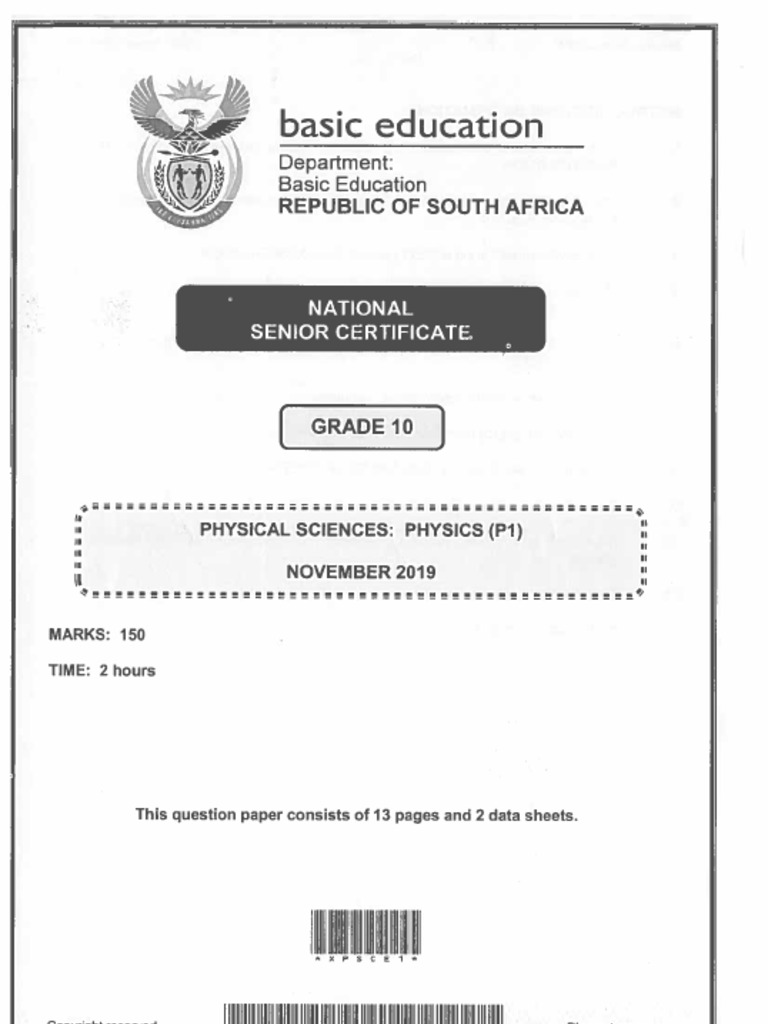 Physics p1 QP Merged | PDF | Waves | Velocity