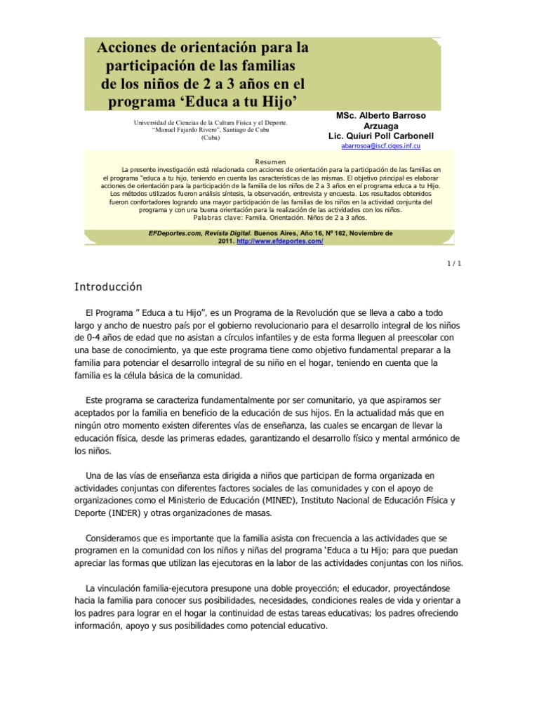 Delia Sanchez | PDF | Jardín de infancia | Adultos