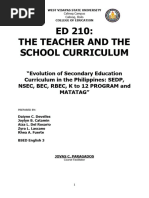 Bec 2002 - Rbec | PDF | Curriculum | Learning