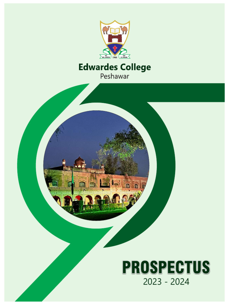 Edwardes College Peshawar Prospectus 2023-24 | PDF | Libraries