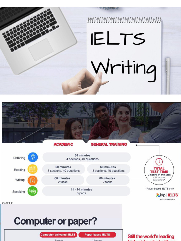 IELTS - Writing Task 1 & 2 | PDF