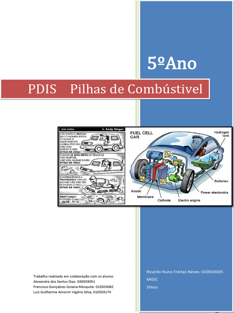 Pilhas de Combustível: Soluções Energéticas Limpa | PDF | Protocolo de ...
