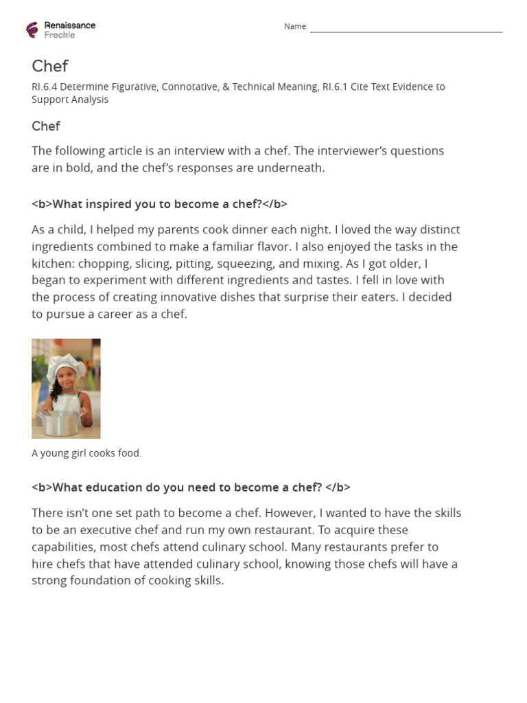Freckle Teacher Dashboard | PDF | Chef | Restaurants