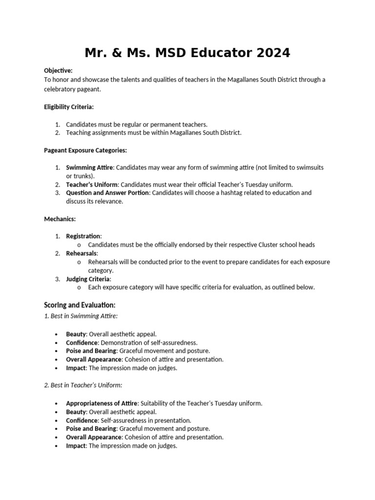 mr&ms educator | PDF | Teachers | Evaluation