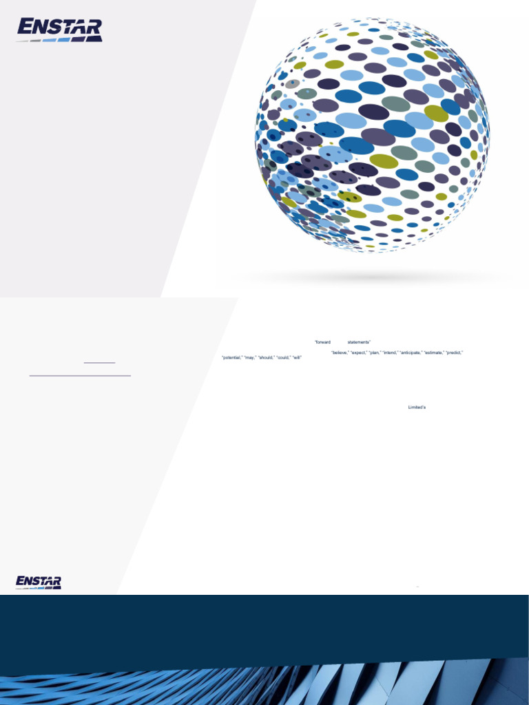 Enstar Group Q4 2023 Year-End Review | PDF | Mergers And Acquisitions ...