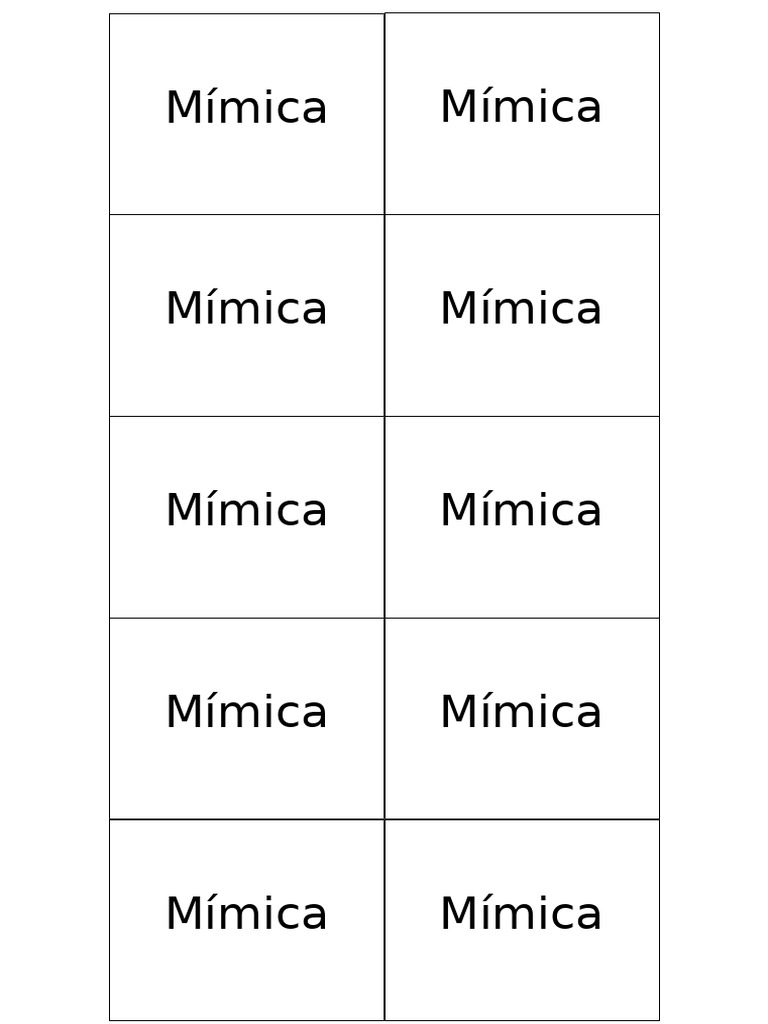 Mimic As | PDF