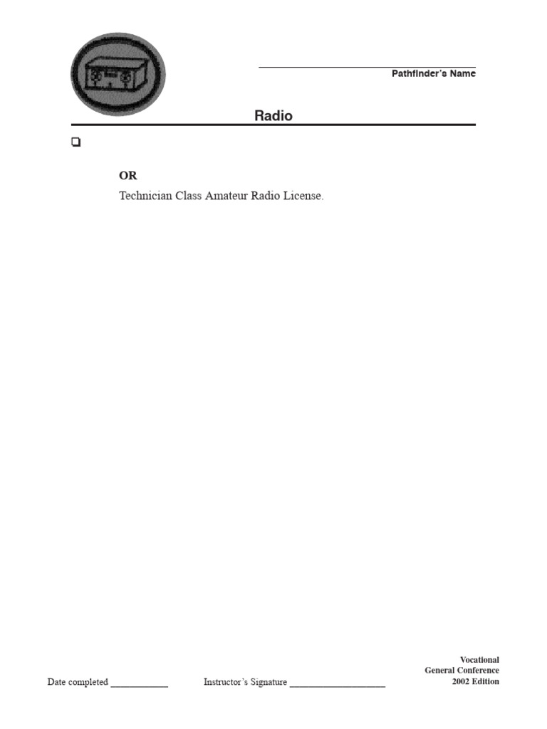 Radio | PDF