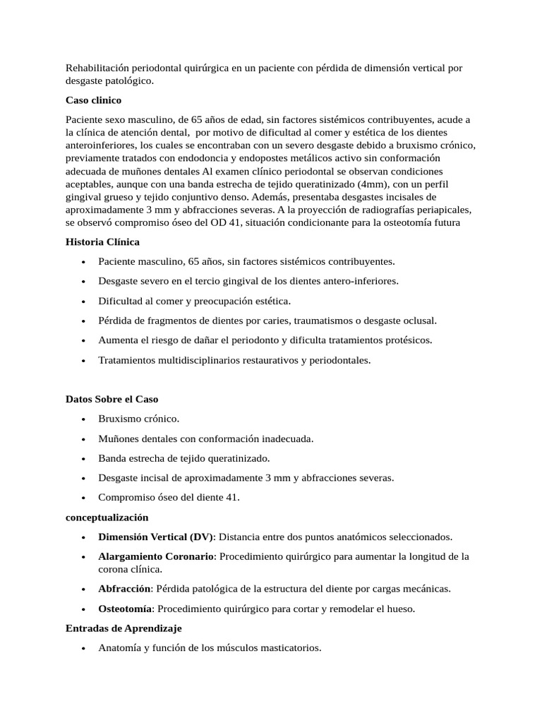 Caso Clinica Sofi - Ibeth | PDF | Especialidades Medicas | Medicina CLINICA